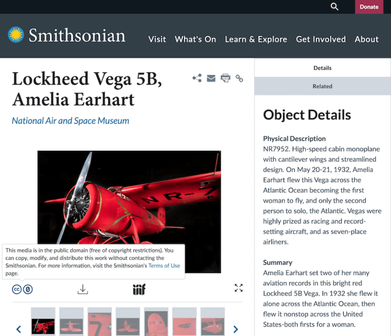 「Smithsonian Open Access」で、スミソニアン博物館のデータ280万点が無料で公開されたのは #ナイショ ...